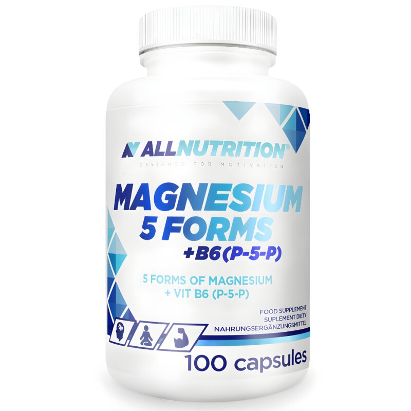 All Nutrition Magnesium 5 Forms + B6 (P-5-P) (100 caps.)